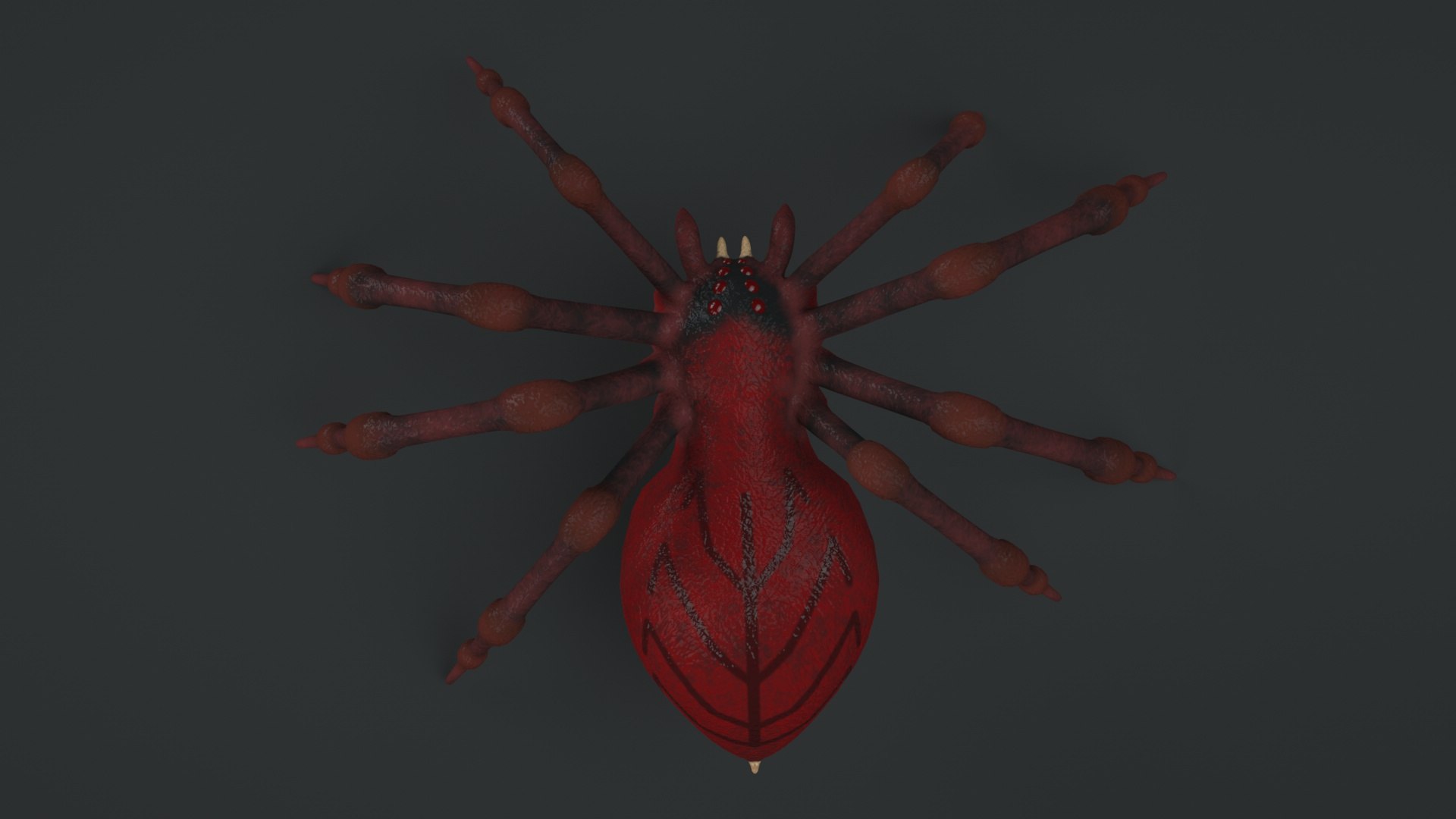 Spider Rigged 3D Model - TurboSquid 1588398