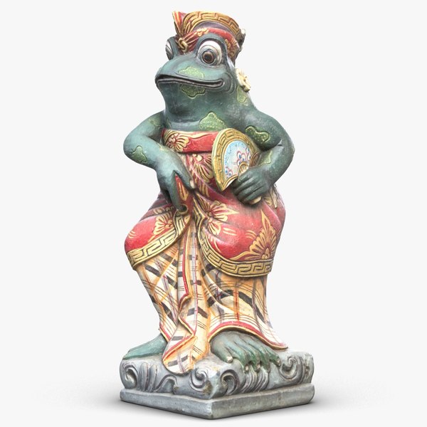 3D sculpture frog dancer model - TurboSquid 1188965