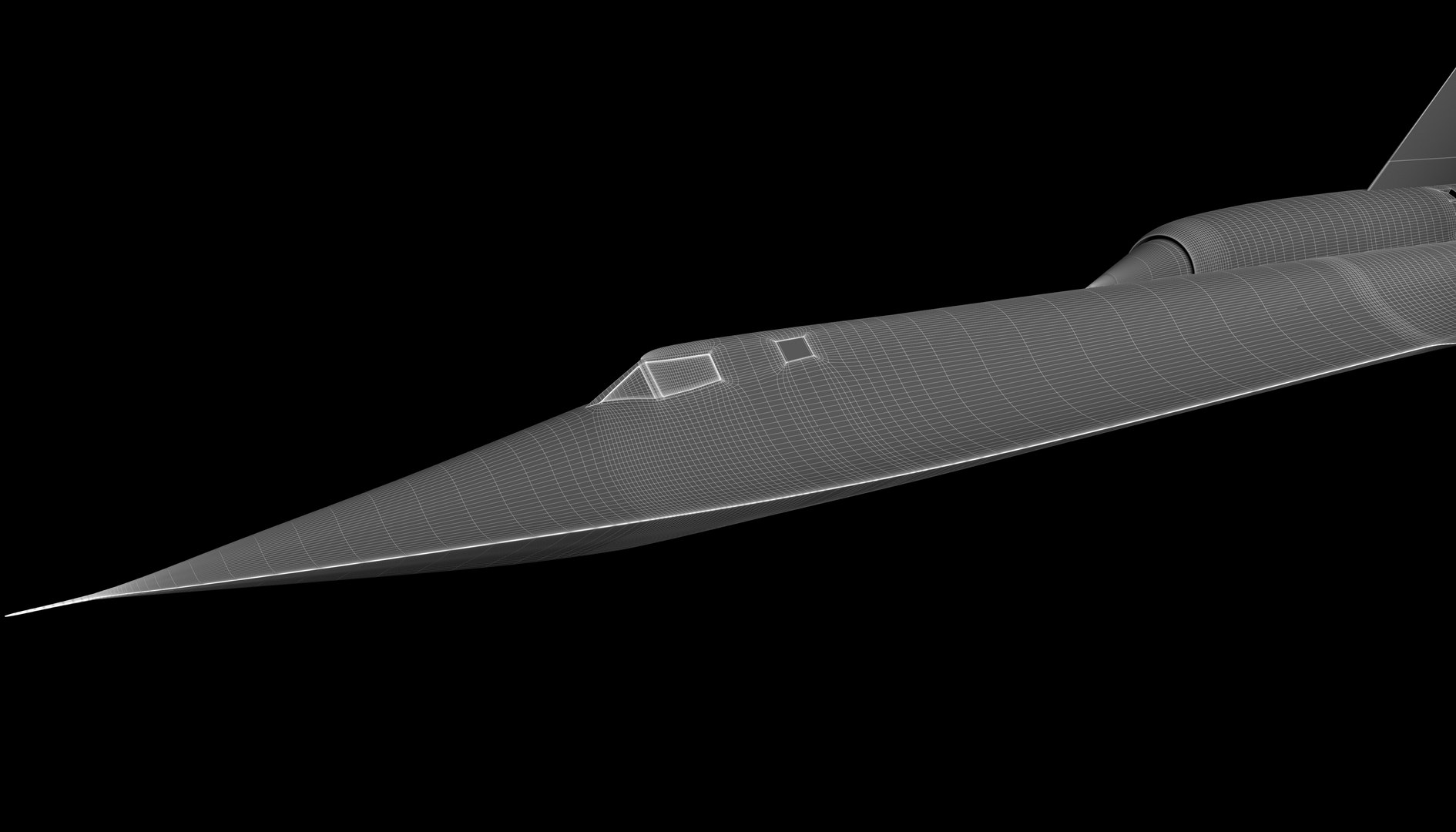 Lockheed SR-71 Blackbird 3D Model - TurboSquid 2204282