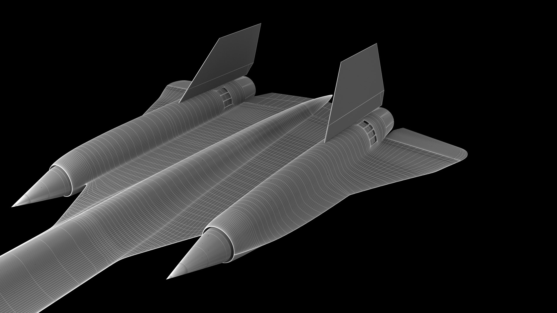Lockheed SR-71 Blackbird 3D Model - TurboSquid 2204282