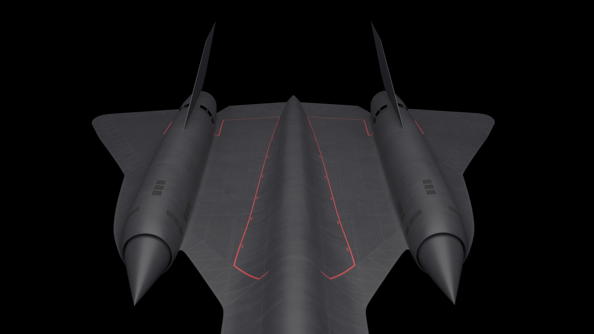 Lockheed SR-71 Blackbird 3D Model - TurboSquid 2204282