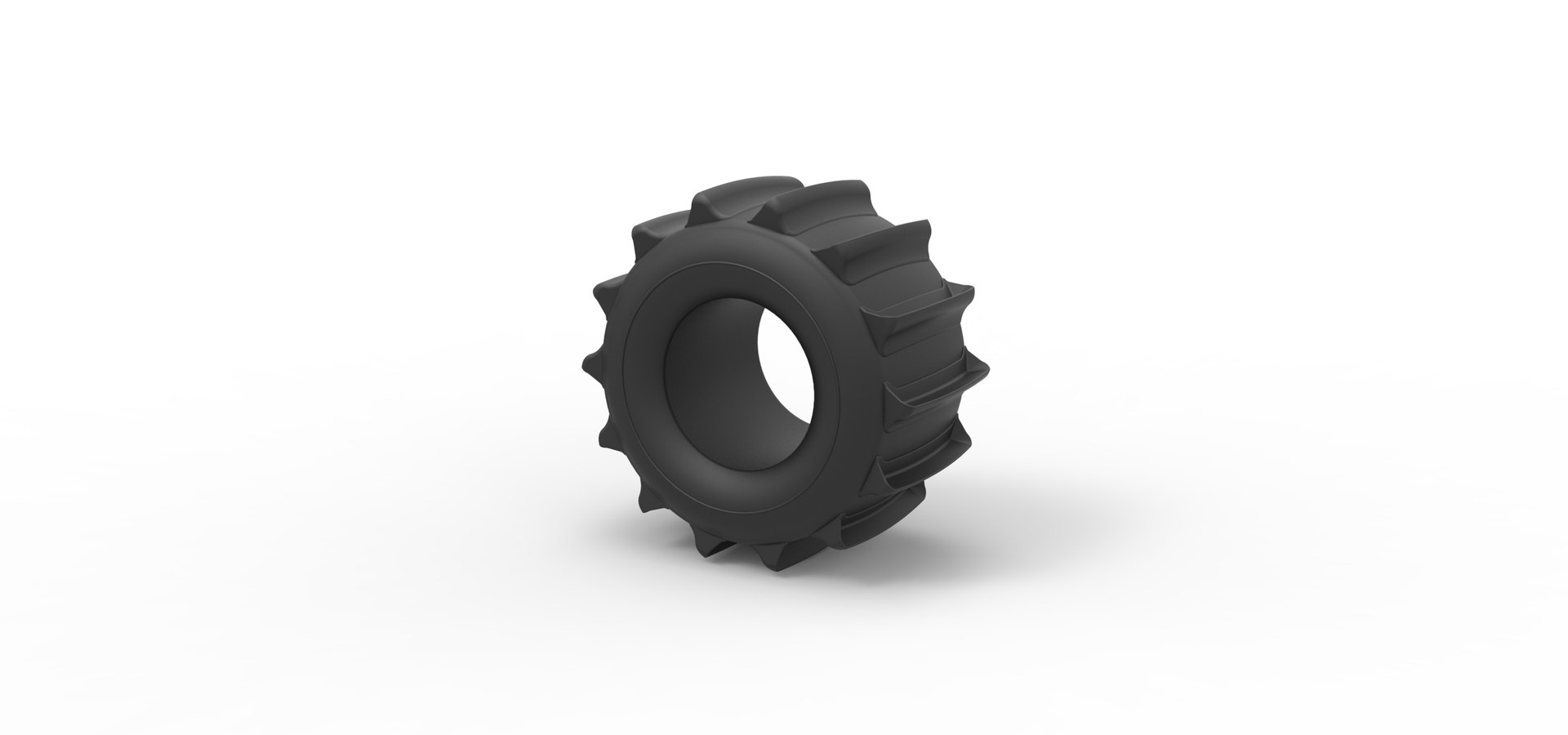 3D Model Diecast Tire Version 1 Of Formula Off Road Scale 1 To 25 ...