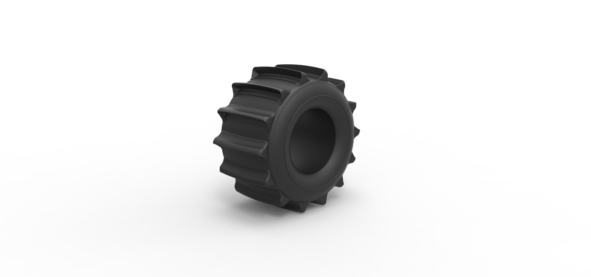 3D Model Diecast Tire Version 1 Of Formula Off Road Scale 1 To 25 ...