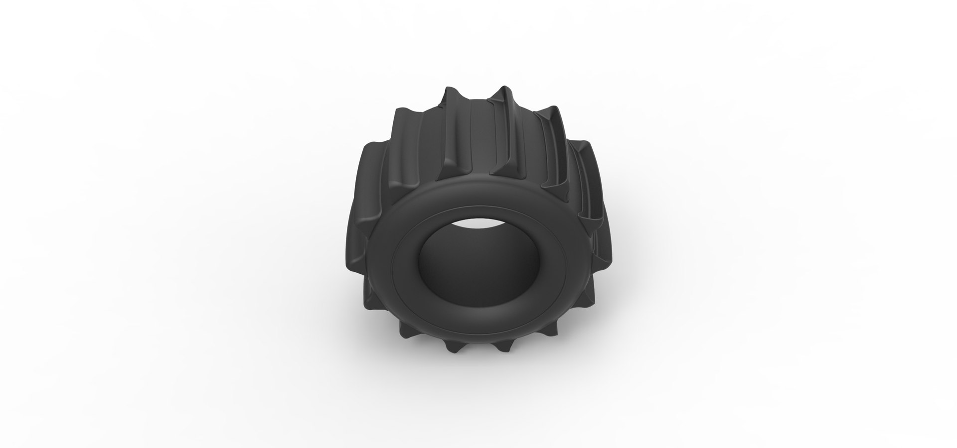 3D Model Diecast Tire Version 1 Of Formula Off Road Scale 1 To 25 ...