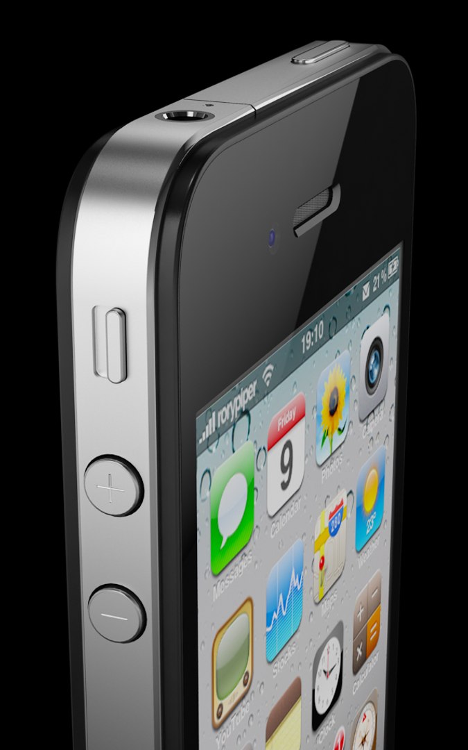 Iphone 4 3d Model