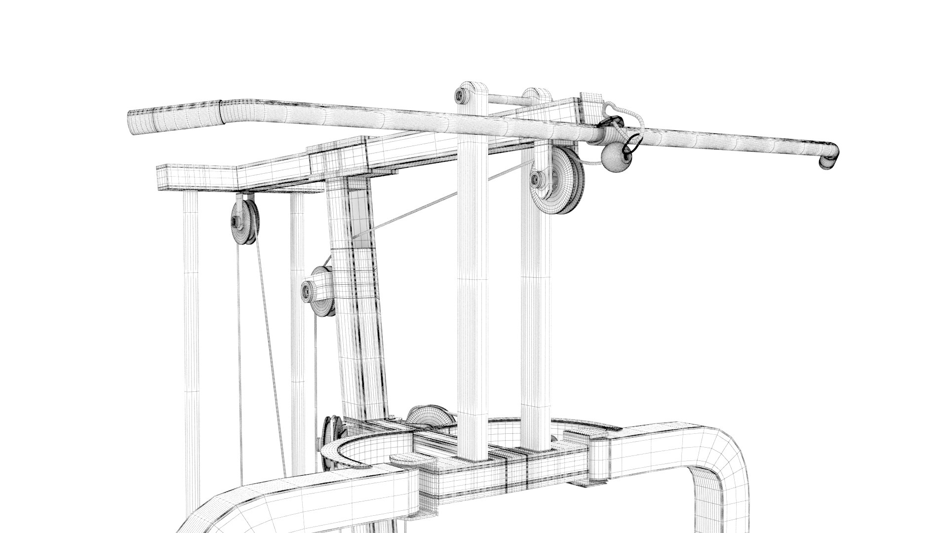 Gym Equipment 3D Model - TurboSquid 1363143