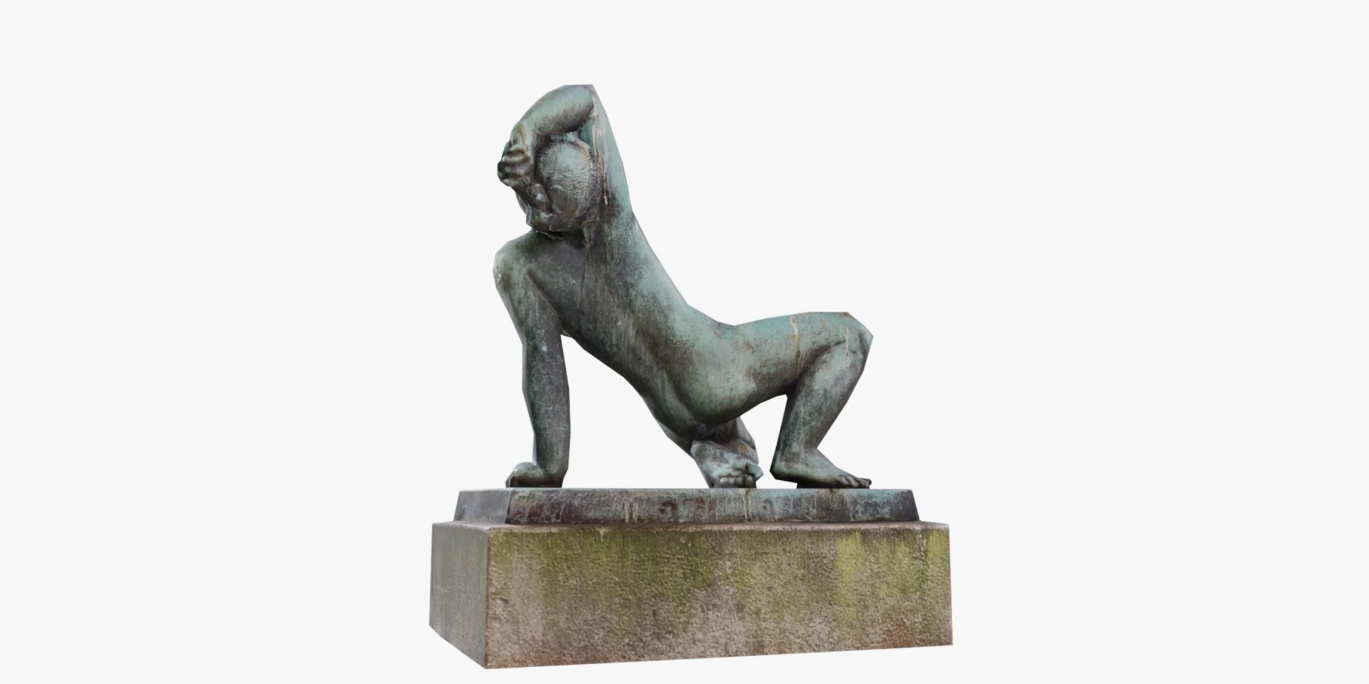 3D 3D Scan Statue Danae Model - TurboSquid 2191594