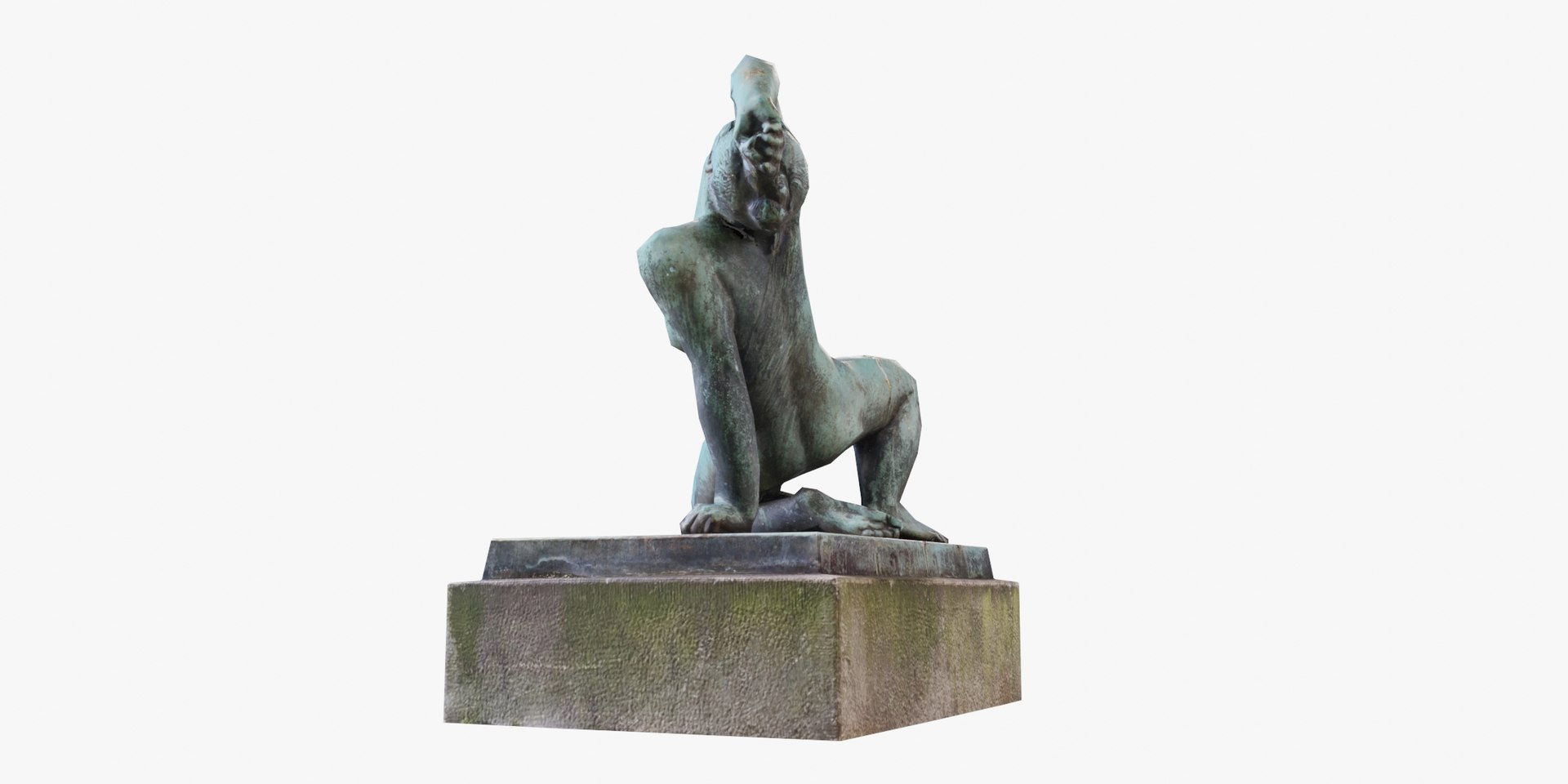 3D 3D Scan Statue Danae Model - TurboSquid 2191594