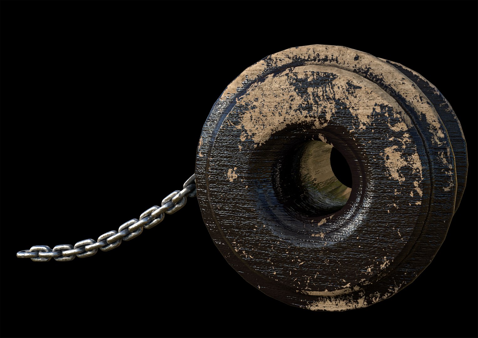3D Chain Spool - TurboSquid 2007523