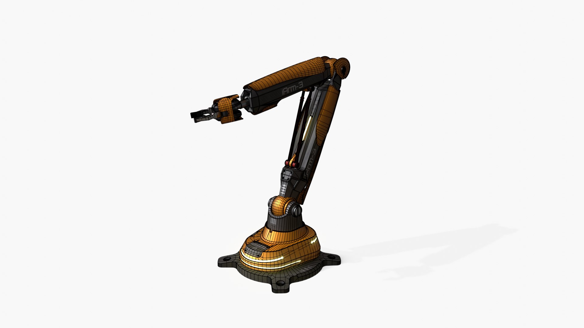 Robot Arm - iArm-3 3D model - TurboSquid 1731018