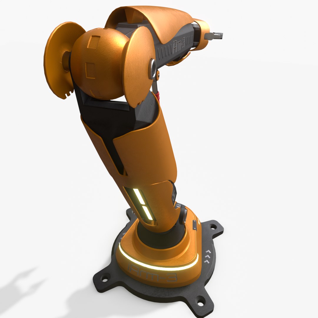 Robot Arm - IArm-3 3D Model - TurboSquid 1731018