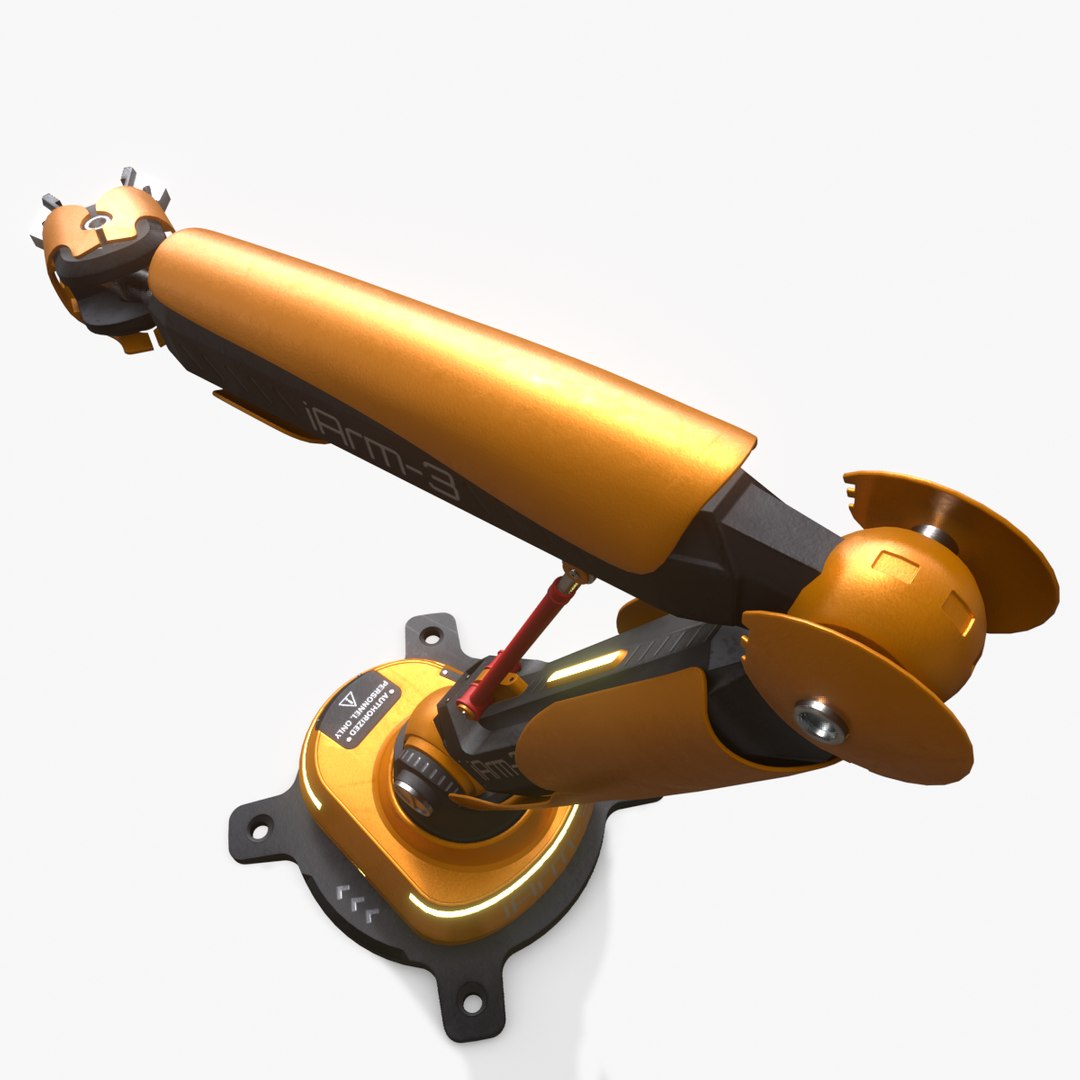 Robot Arm - IArm-3 3D Model - TurboSquid 1731018