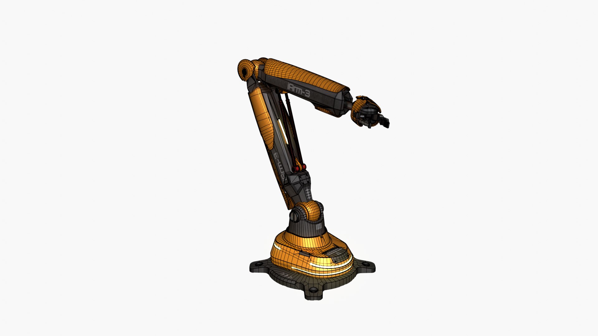 Robot Arm - iArm-3 3D model - TurboSquid 1731018