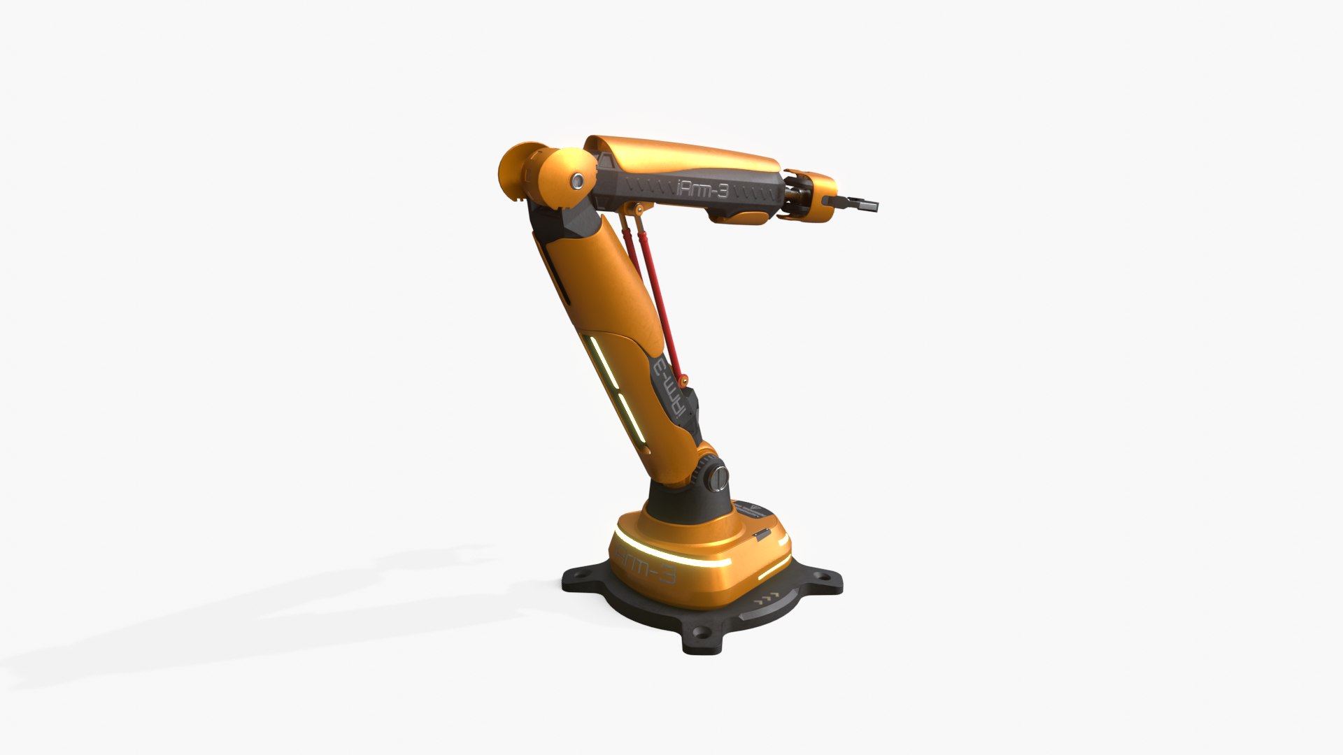 Robot Arm - IArm-3 3D Model - TurboSquid 1731018