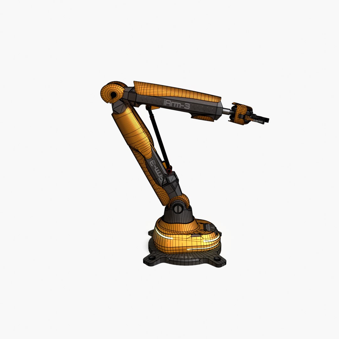Robot Arm - iArm-3 3D model - TurboSquid 1731018