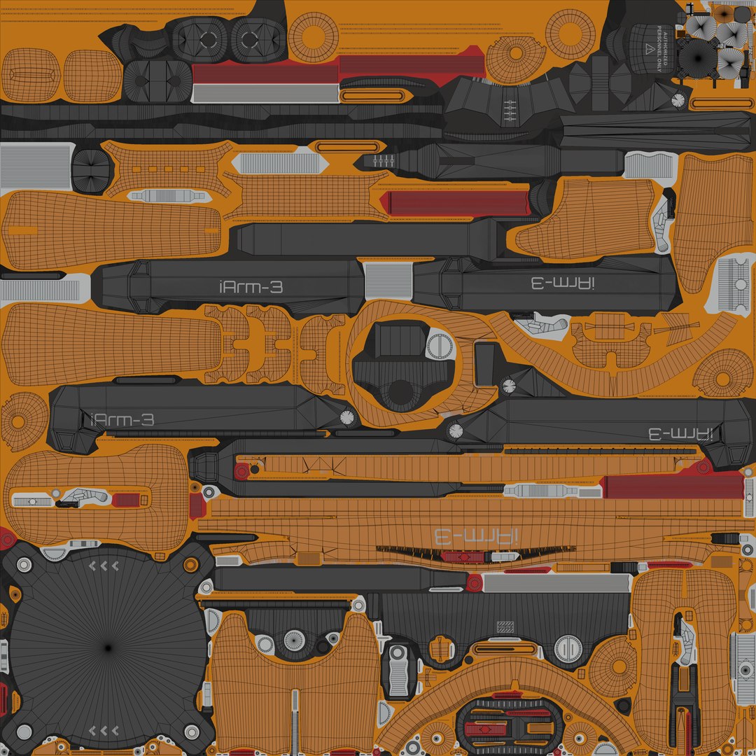 Robot Arm - iArm-3 3D model - TurboSquid 1731018