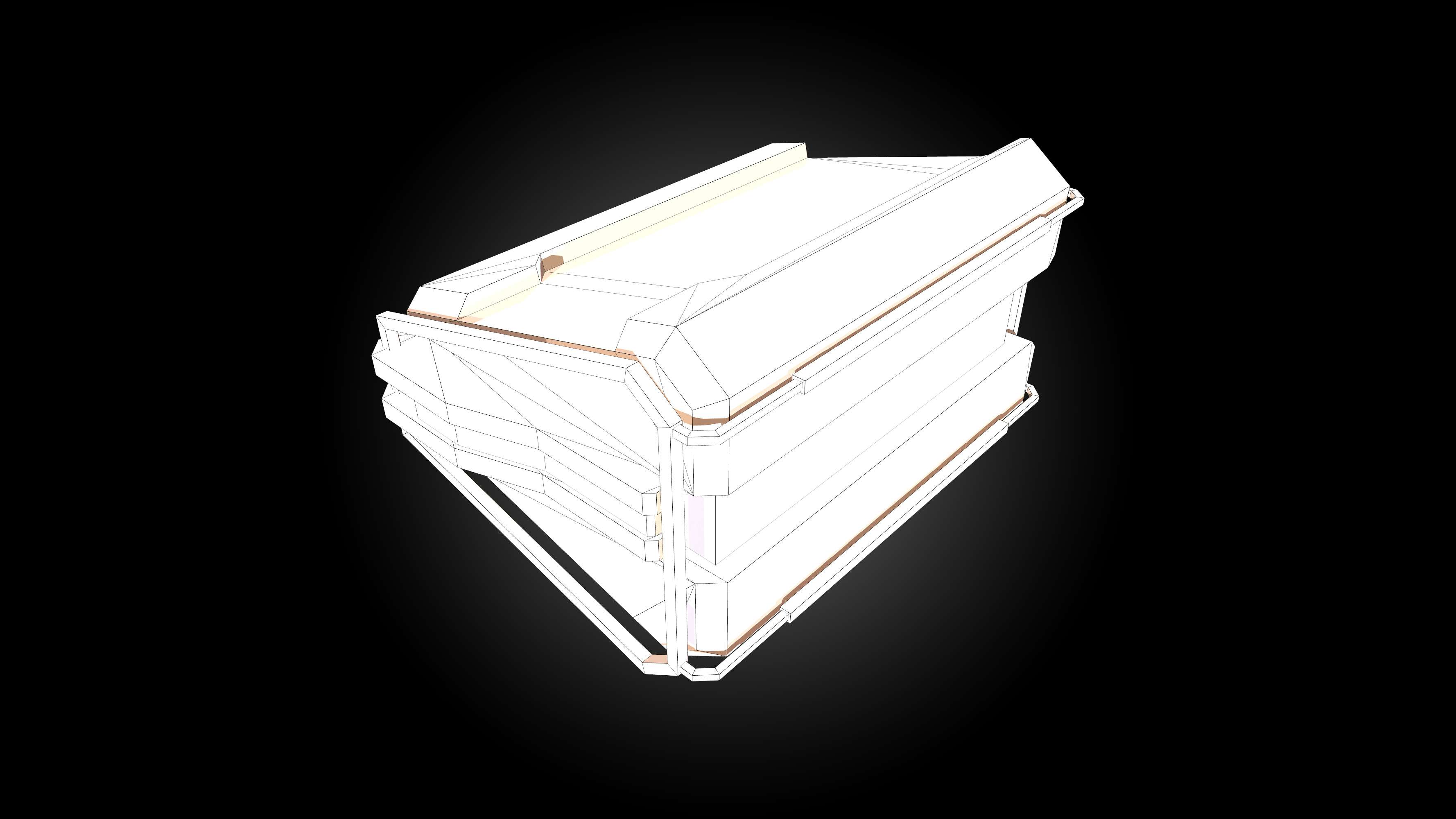 Wing Frame E 3D - TurboSquid 1735509