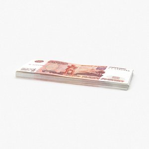 5000 Ruble Bill 3D Models for Download | TurboSquid