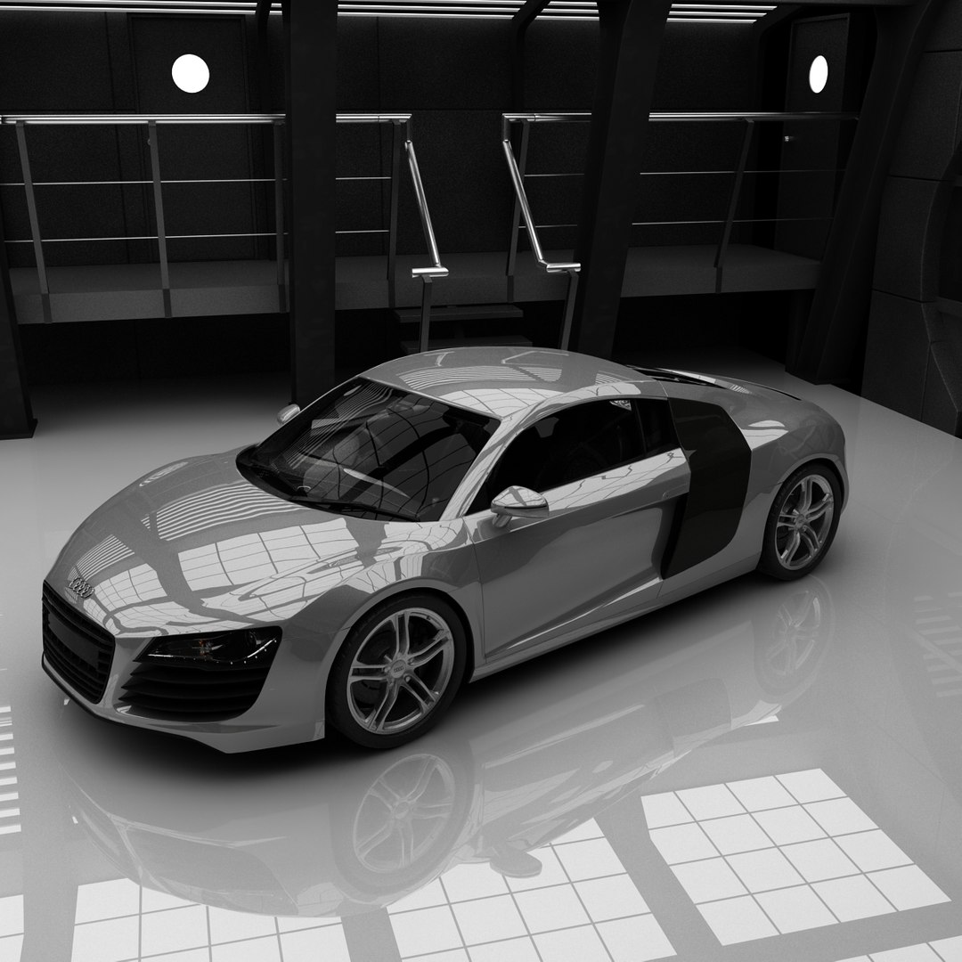 Audi R8 3D Model - TurboSquid 686286