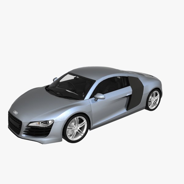 3D 3D Studio Audi R8 V8
