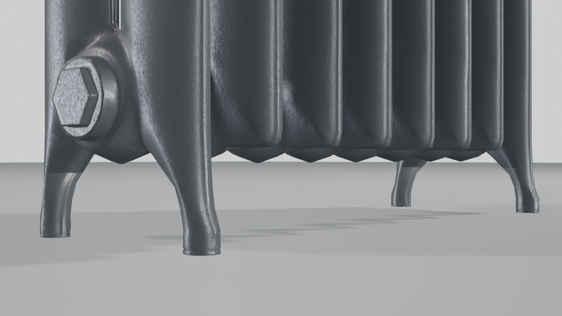 3D Model Epoca Cast Iron Radiator 2C8 - TurboSquid 2357465