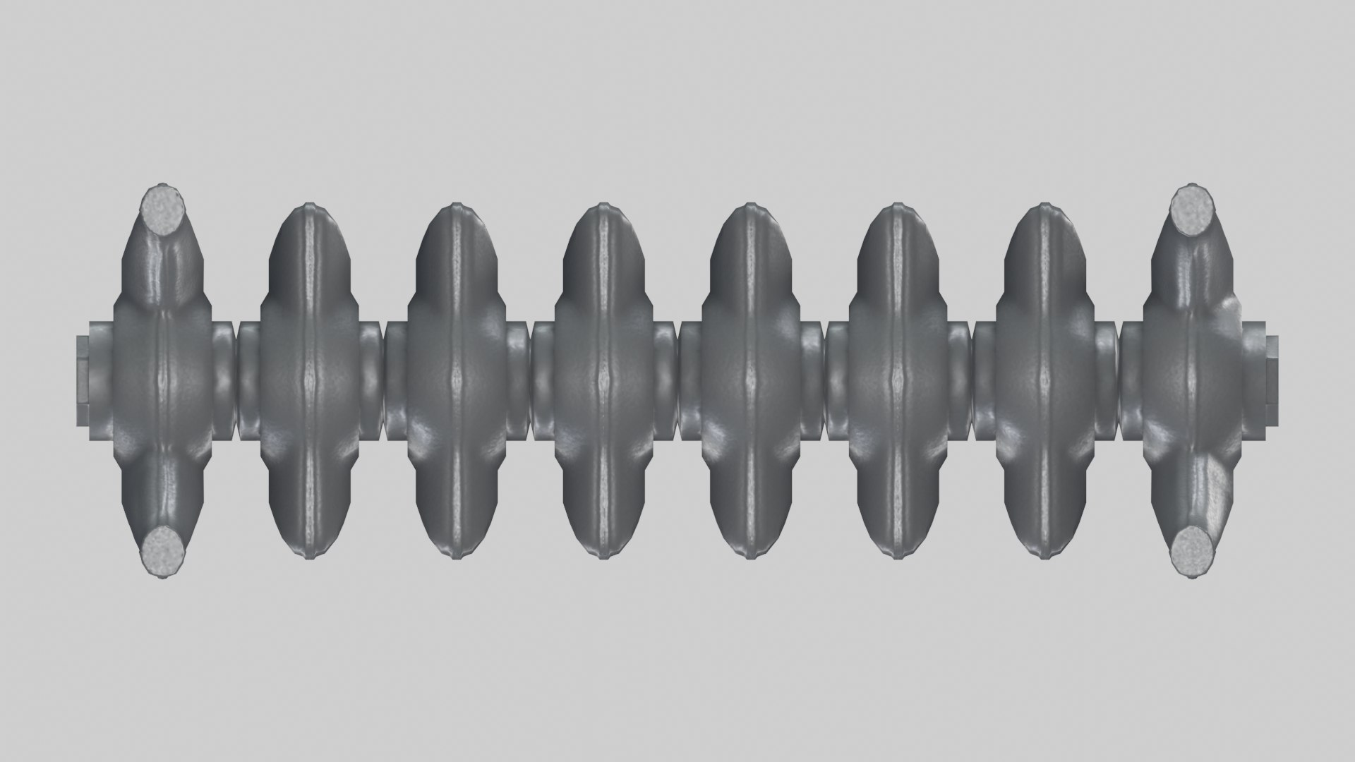 3D Model Epoca Cast Iron Radiator 2C8 - TurboSquid 2357465