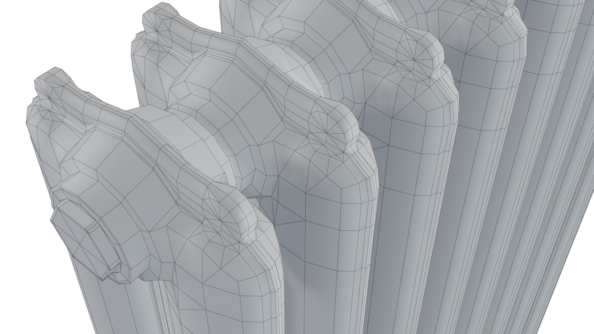 3D Model Epoca Cast Iron Radiator 2C8 - TurboSquid 2357465