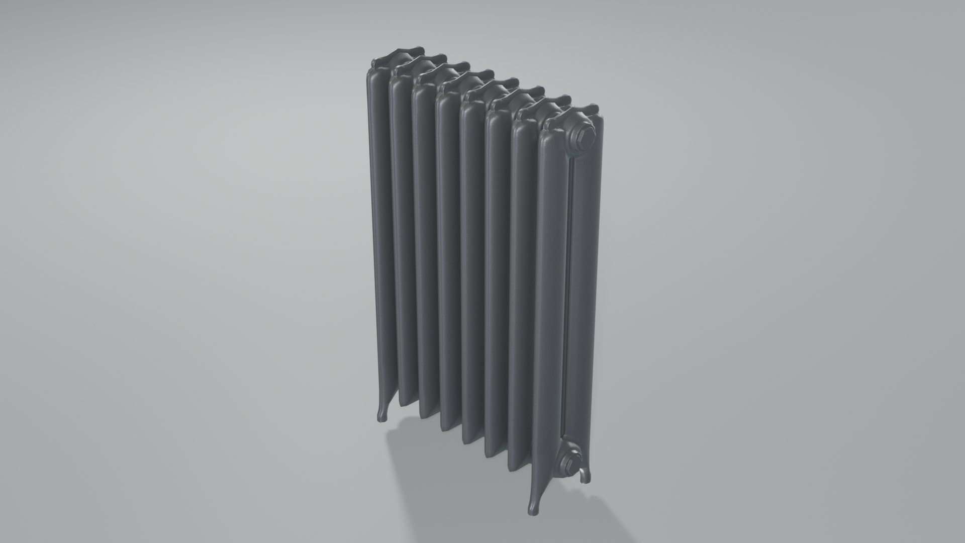 3D Model Epoca Cast Iron Radiator 2C8 - TurboSquid 2357465