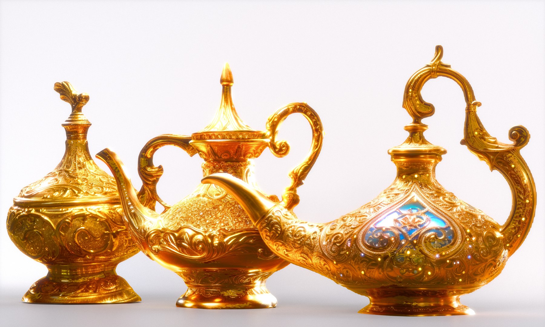 3D Magic Vase Pack Model - TurboSquid 2174046