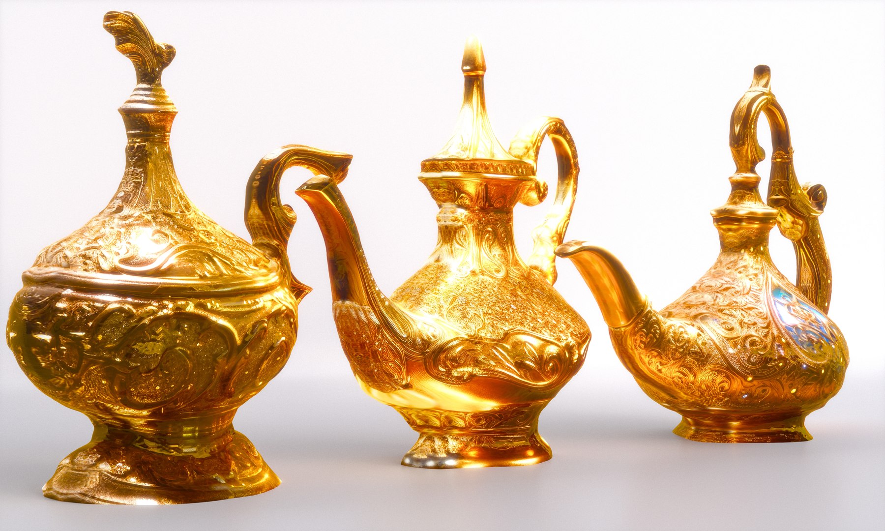 3D Magic Vase Pack Model - TurboSquid 2174046