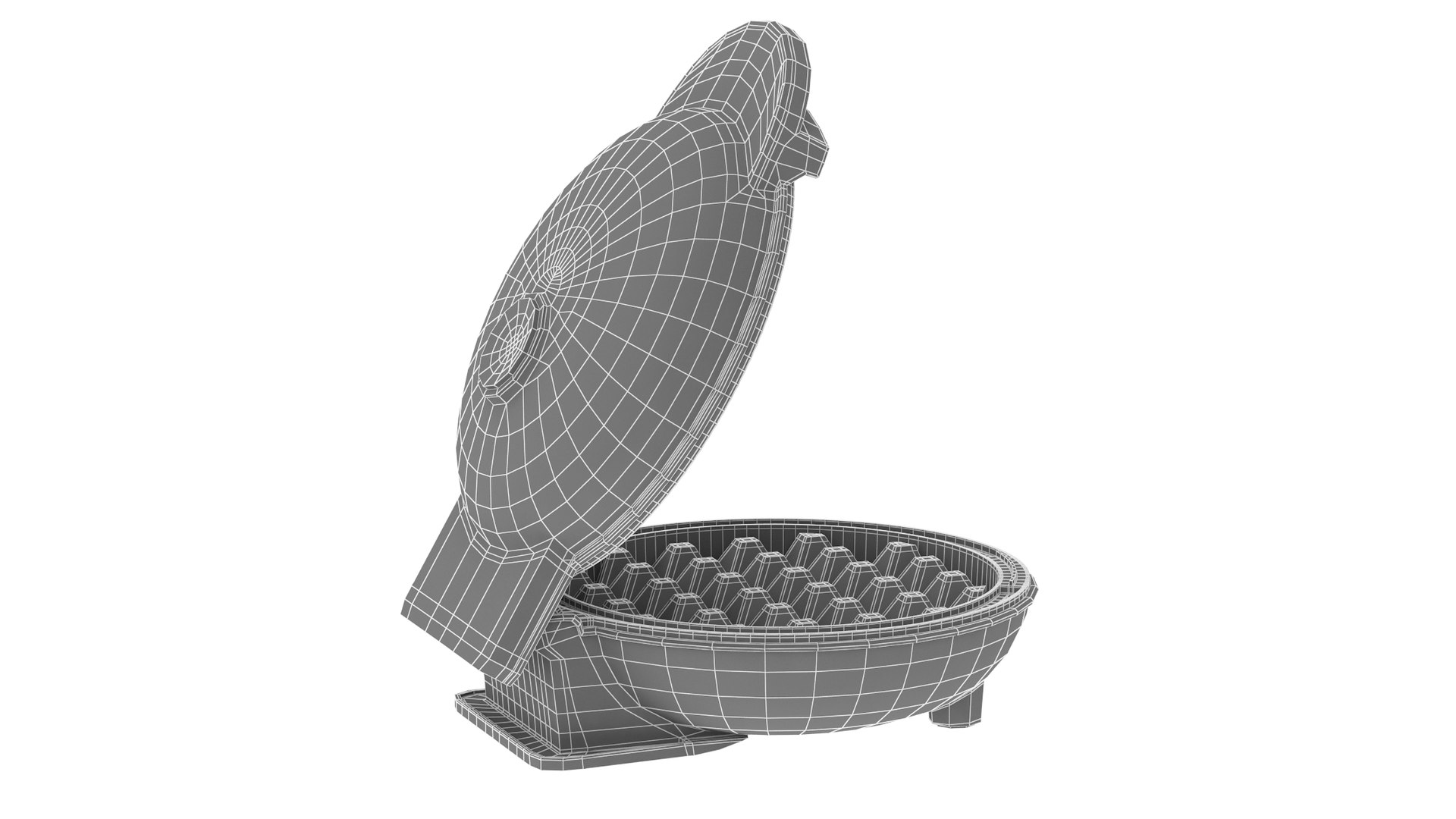 Waffle Maker Machine 3D Model - TurboSquid 1578884