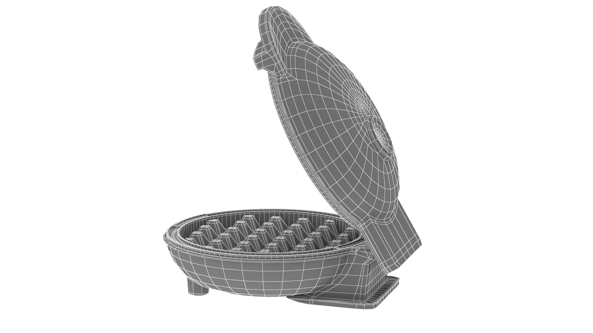 Waffle Maker Machine 3D Model - TurboSquid 1578884