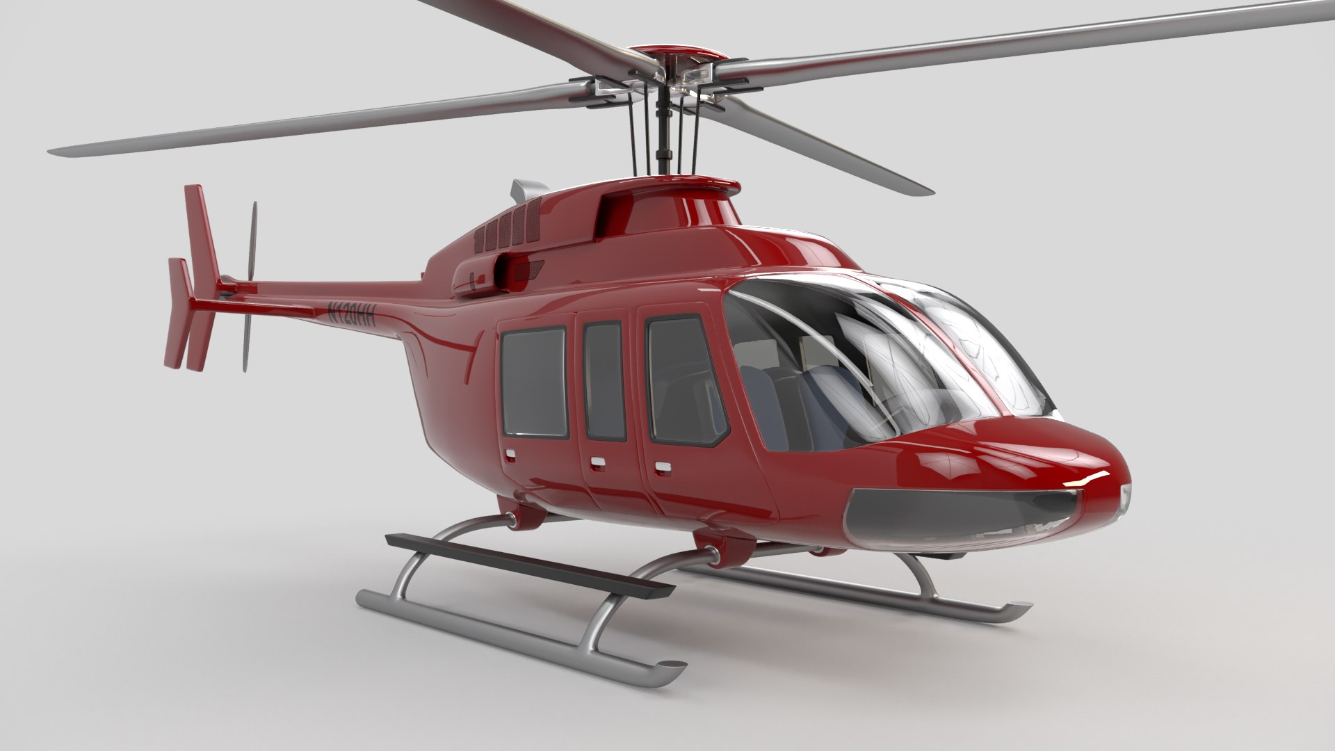 3D Bell 407 Helicopter - TurboSquid 1466871