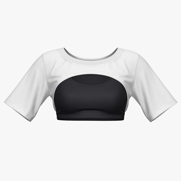 3D Crop Top - TurboSquid 1853907