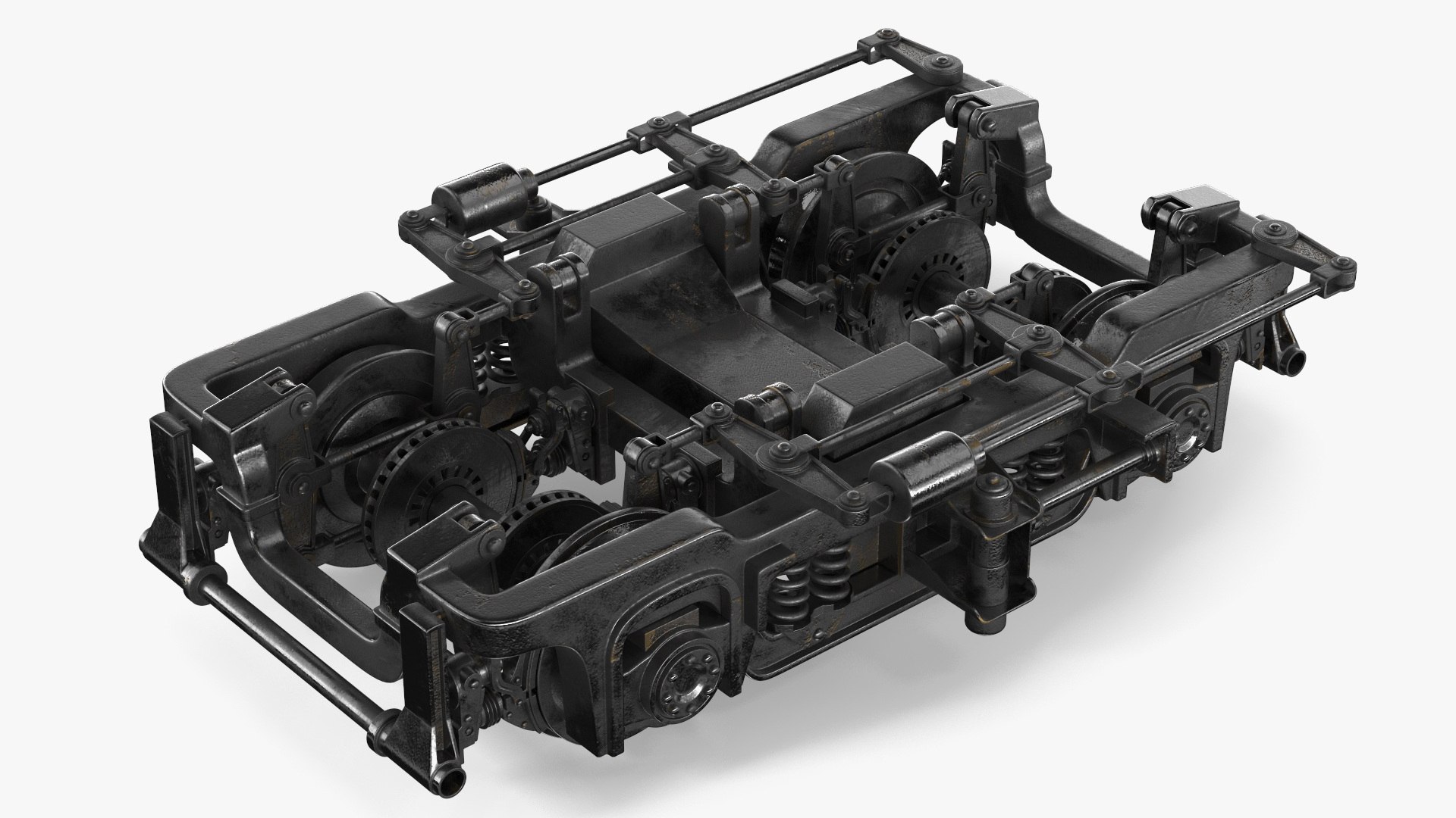 産業用鉄道台車フレーム3Dモデル - TurboSquid 2447710