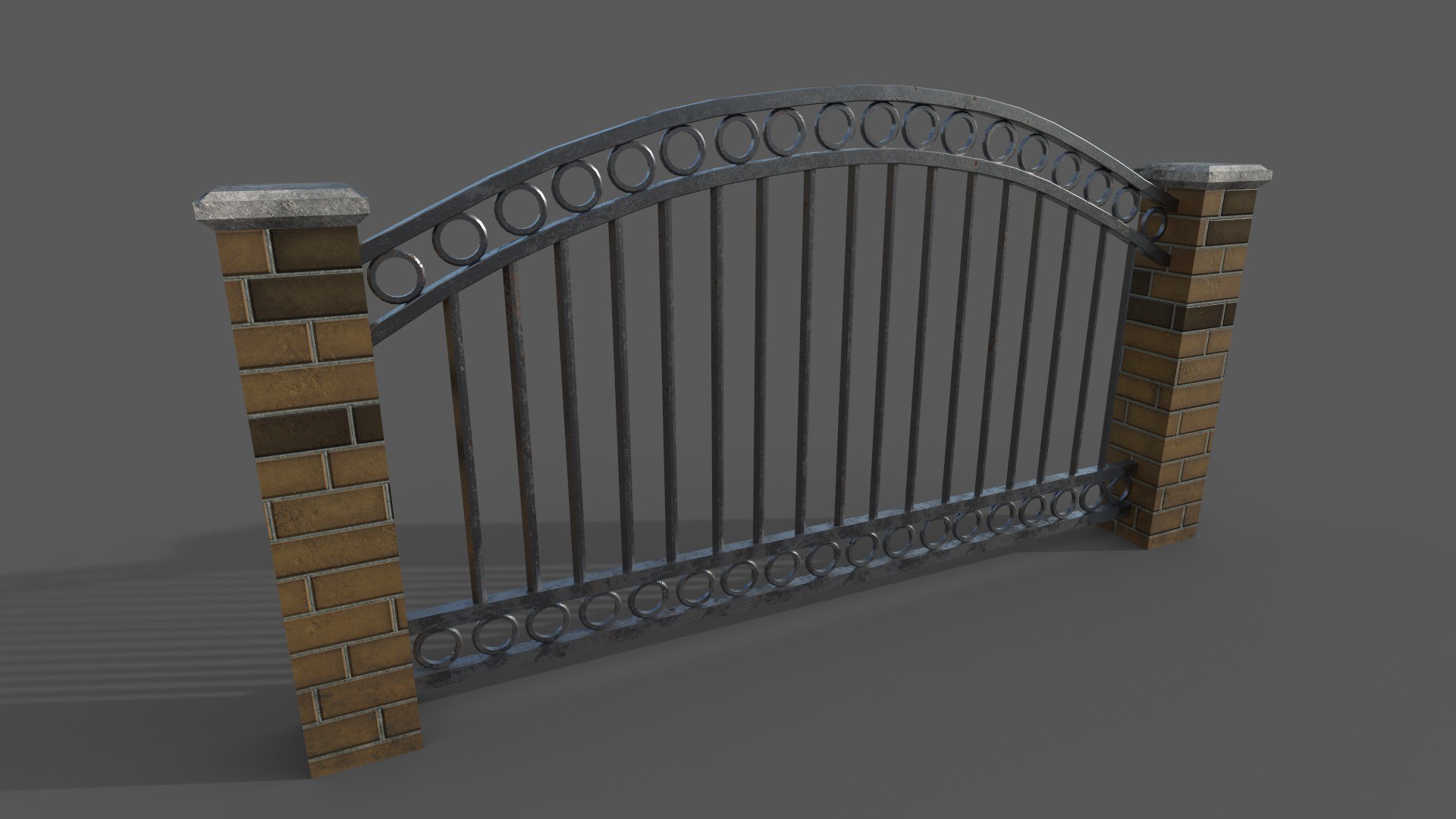 3D model fence architecture - TurboSquid 1599000