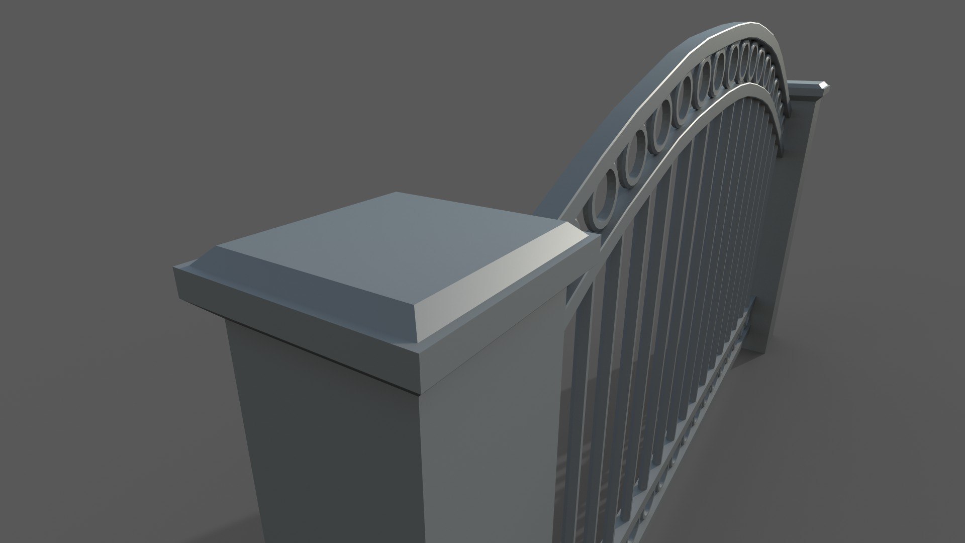 3D model fence architecture - TurboSquid 1599000
