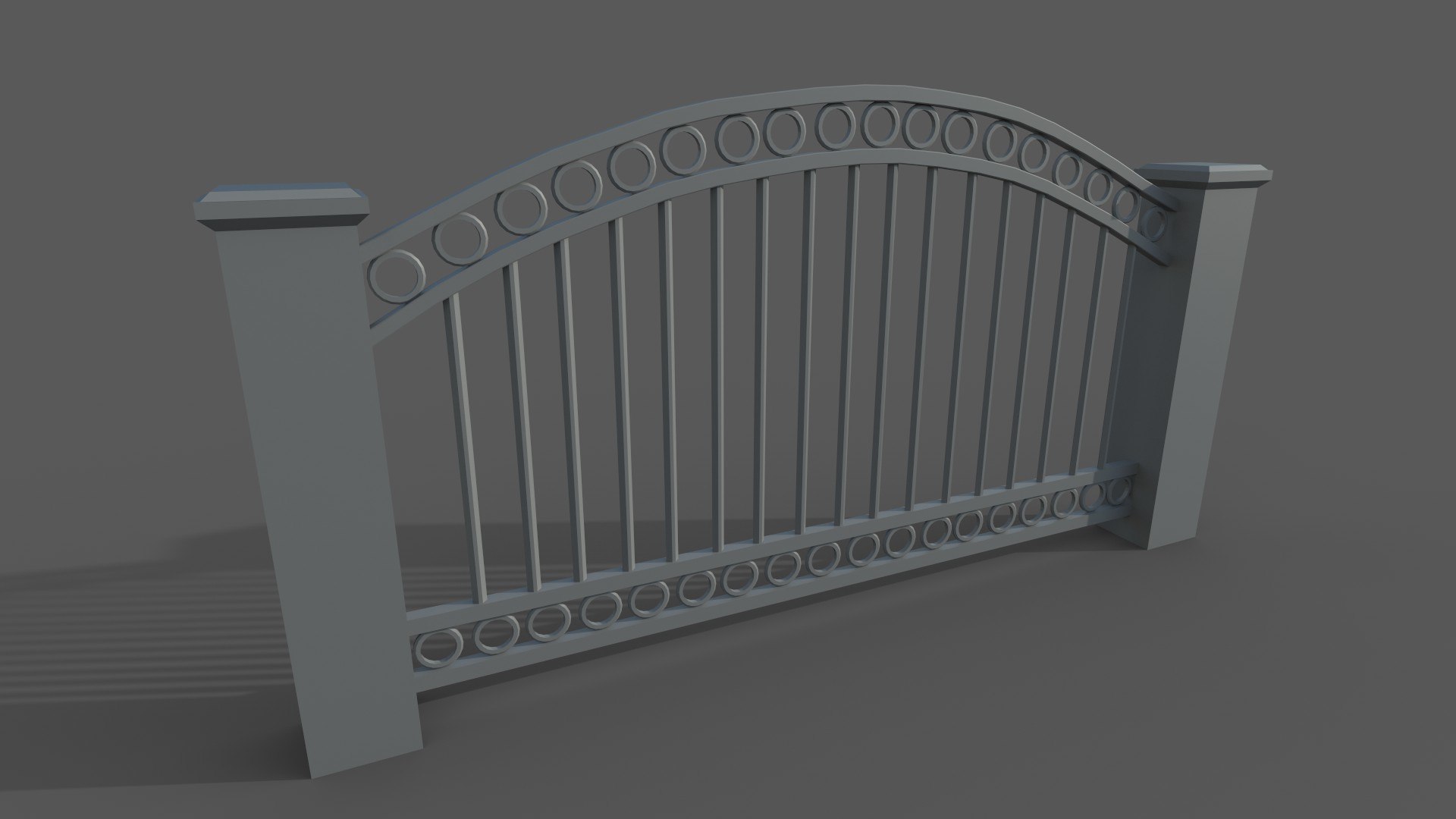 3D model fence architecture - TurboSquid 1599000
