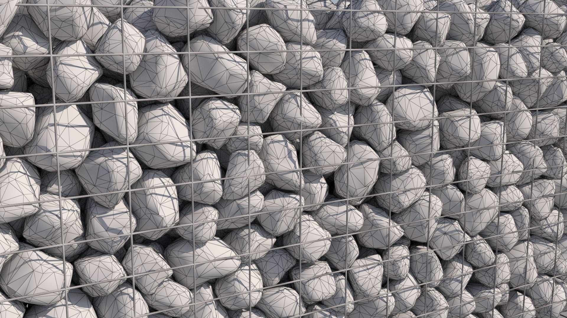 Gabion Wall 3D Model - TurboSquid 2007032