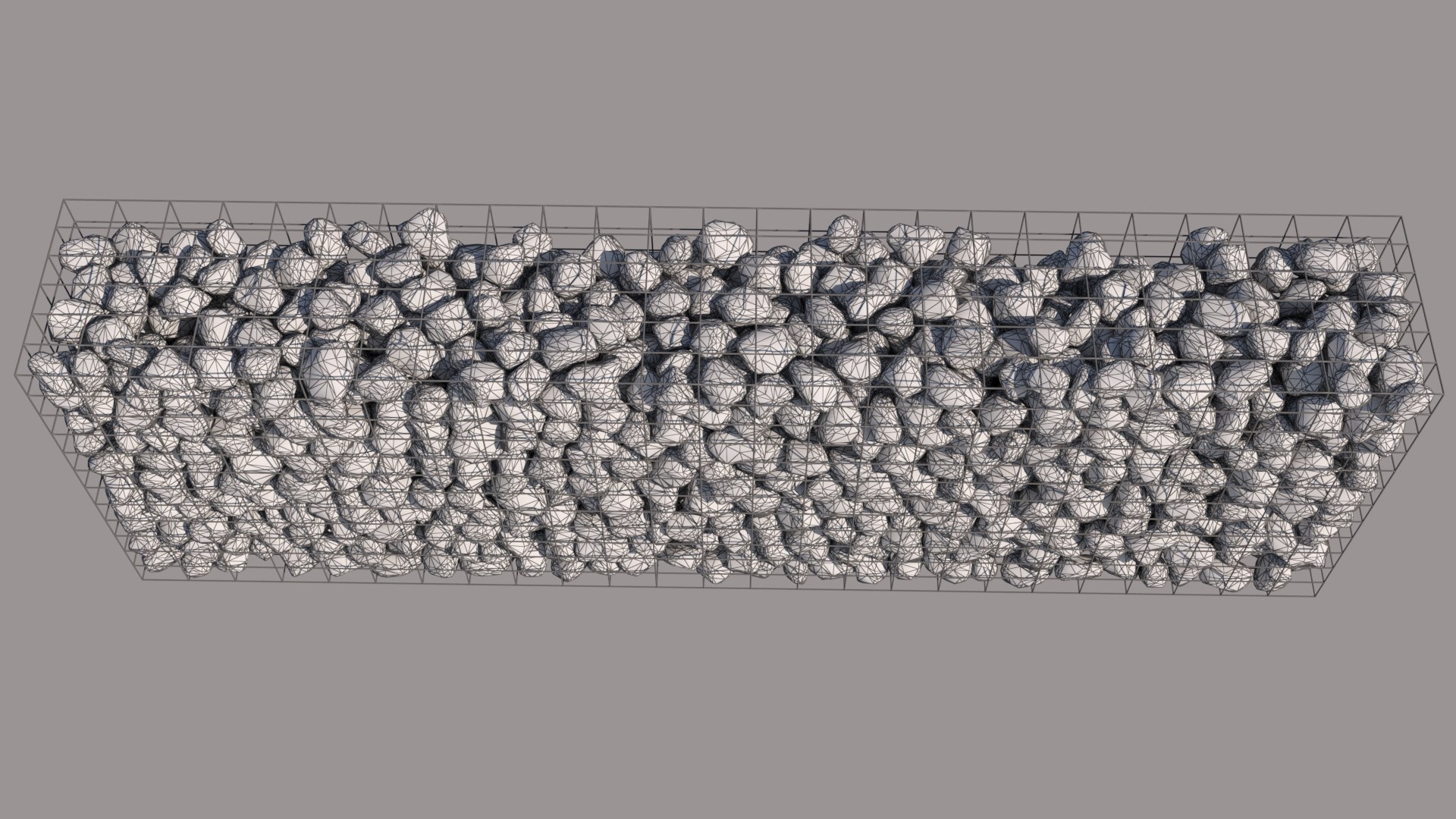 Gabion Wall 3D Model - TurboSquid 2007032
