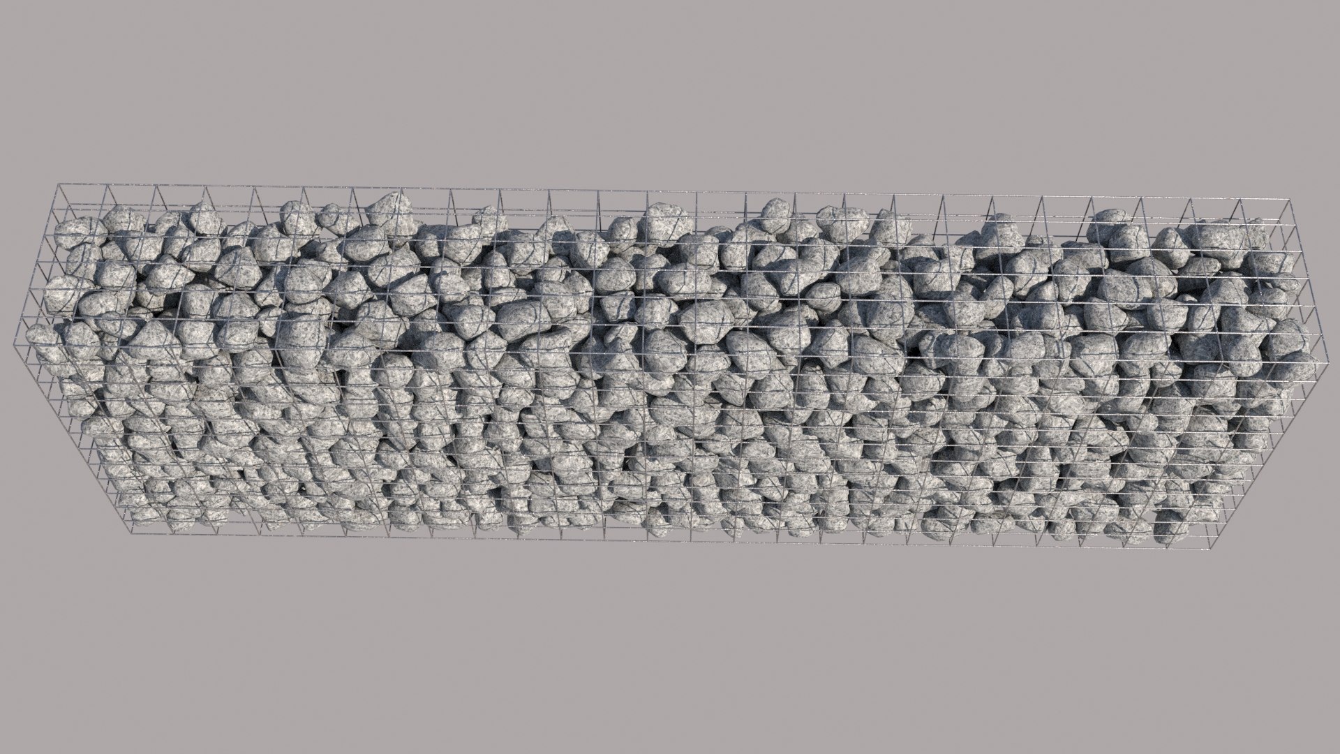 Gabion Wall 3D Model - TurboSquid 2007032