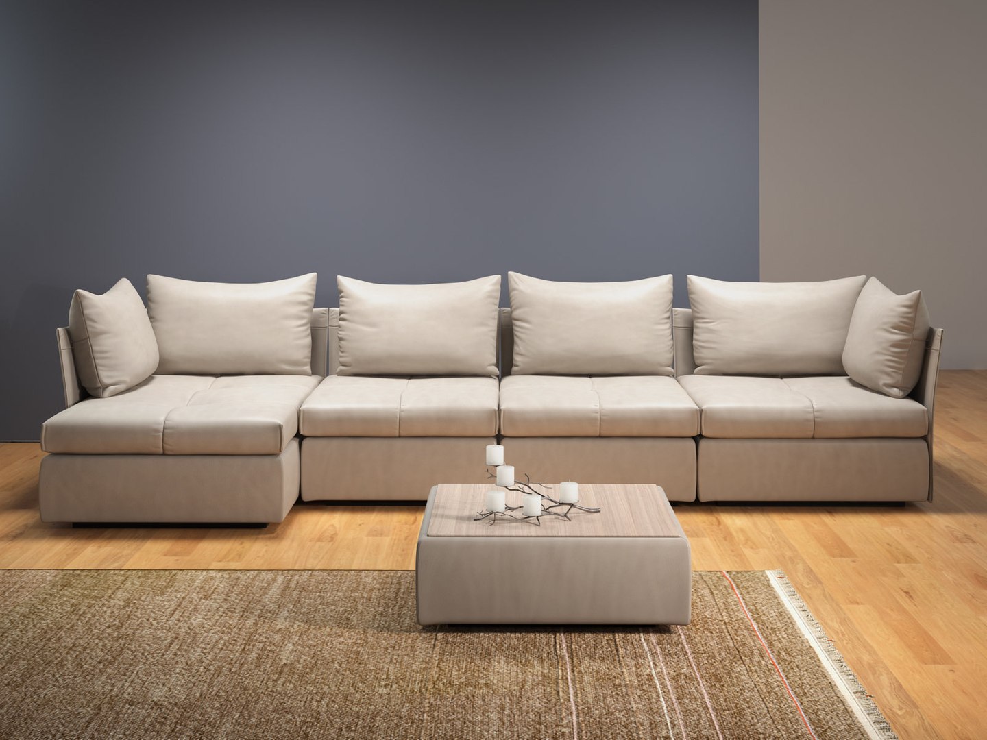 Ds-19 Corner Sofa 3D Model - TurboSquid 1308631