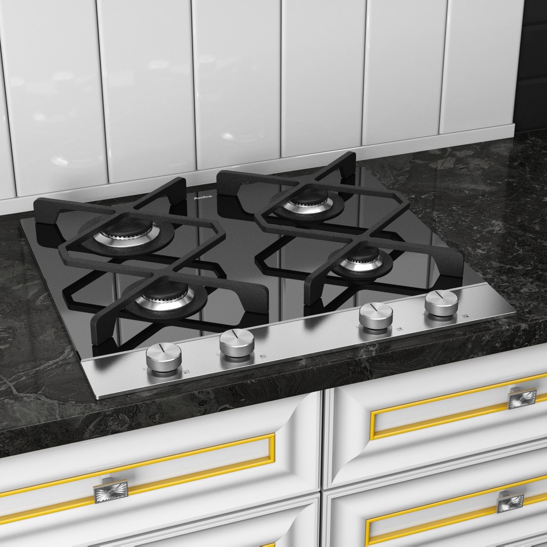 3D kitchen veneto - TurboSquid 1497635