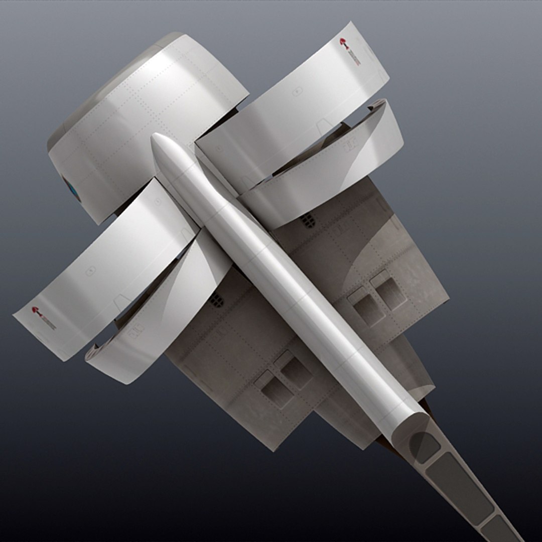 Jt9d Jet Engine 3d Model