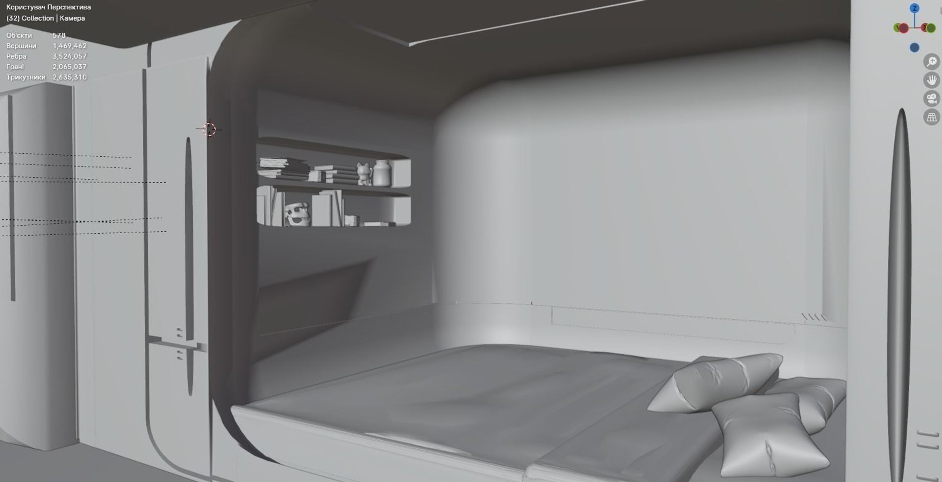 3D Cyberpunk Interior - TurboSquid 2190850