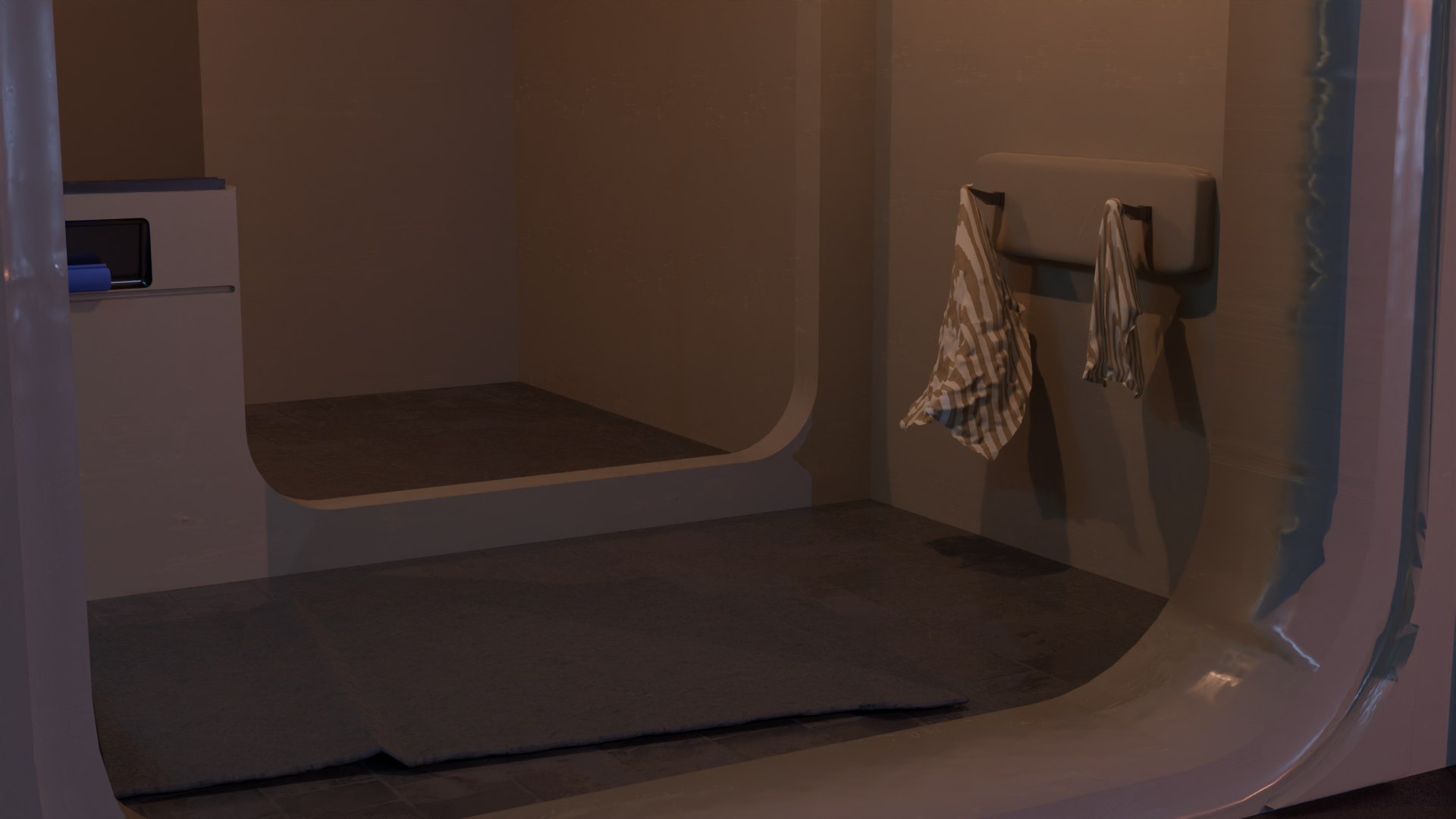 3D Cyberpunk Interior - TurboSquid 2190850