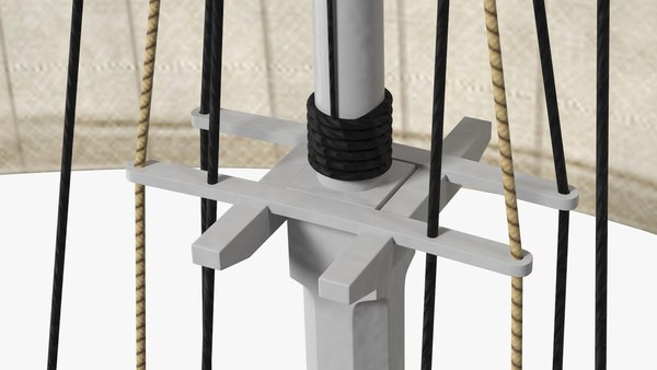 3D Foremast Raised Sails model - TurboSquid 1846126