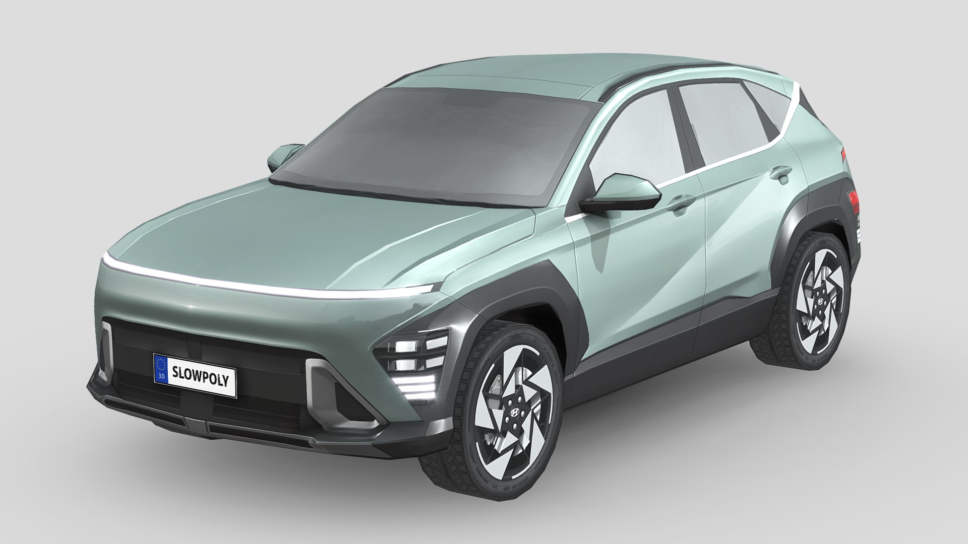 3D Hyundai Kona 2024 - TurboSquid 2149966