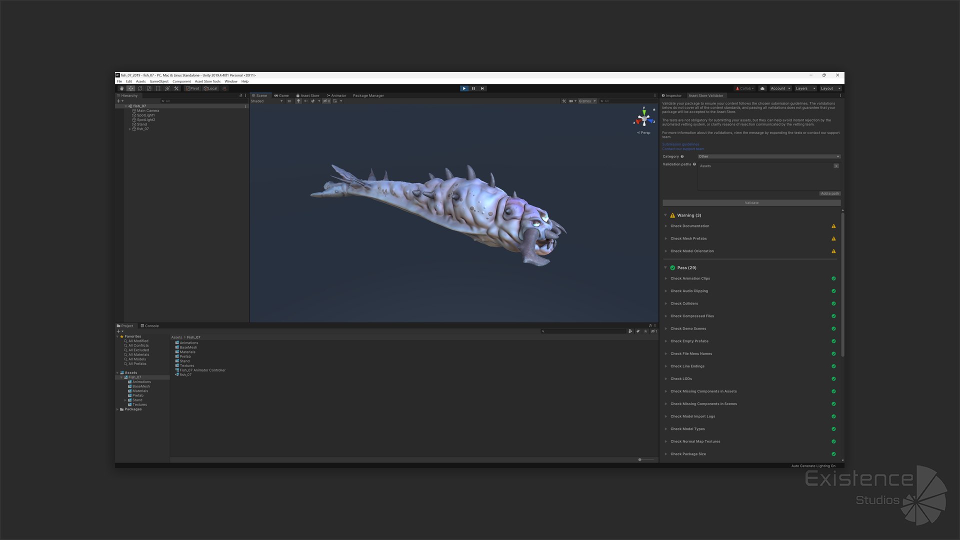 Fantasy Fish 07 - Aqua Life - Underwater Creature - 48 3D Model ...