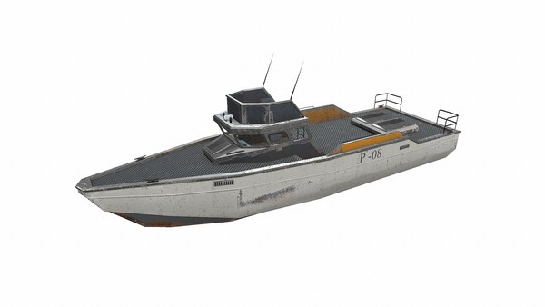 Patrol boat model - TurboSquid 1676189